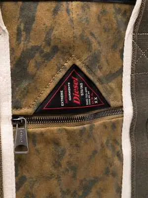 DIESEL® Waxed Camouflage Tote Bag