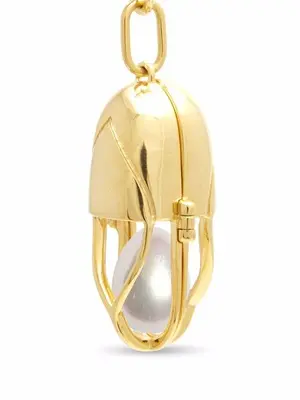 CAPSULE ELEVEN Freshwater Pearl Pendant Necklace - Gold