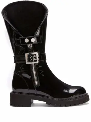 GIUSEPPE ZANOTTI Rain Patent-leather Boots