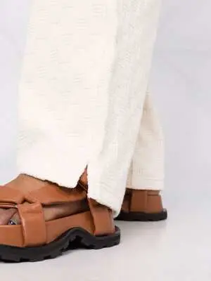AMBUSH Monogram Terrycloth Trousers - Neutrals