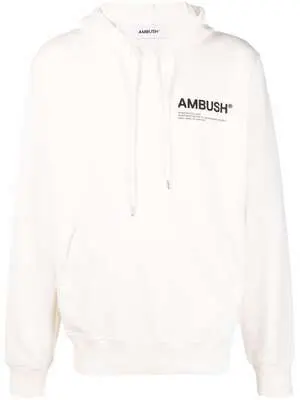 AMBUSH Workshop Cotton Hoodie - White