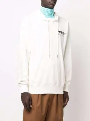 AMBUSH Workshop Cotton Hoodie - White
