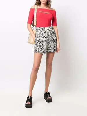Stella McCartney Off-shoulder Cut-out Top