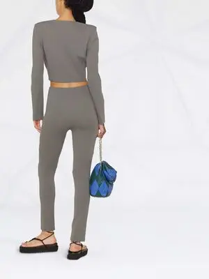 Patrizia Pepe Cropped Zip-up Jacket