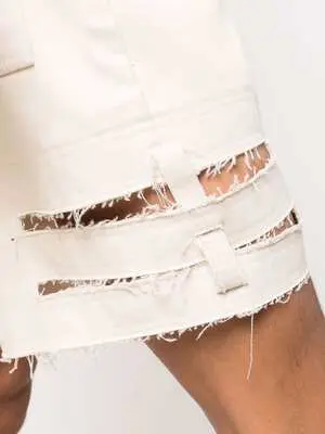 Rick Owens Distressed Cut-off Shorts