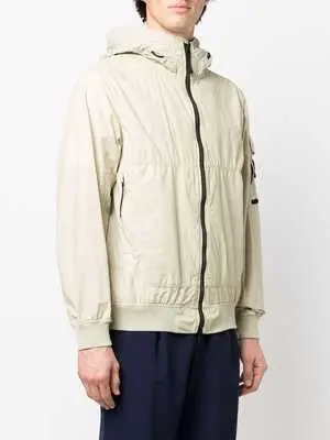 Stone Island Compass Badge Lightweight Hooded Jacket
