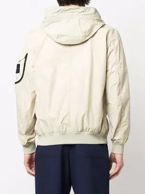 Stone Island Compass Badge Lightweight Hooded Jacket