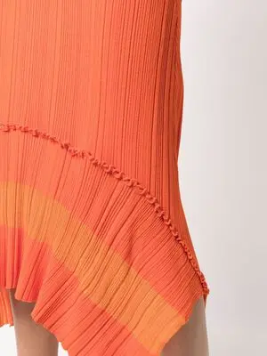 Stella McCartney Two-tone Fine-ribbed Skirt