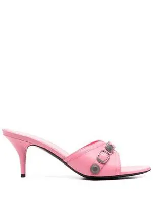 Balenciaga 70mm Cagole Sandals - Pink