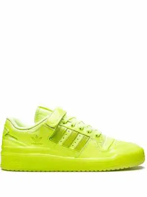 Adidas X Jeremy Scott Forum Low Dipped Sneakers - Yellow