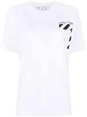 Off-White Jersey Short-sleeve T-shirt - White