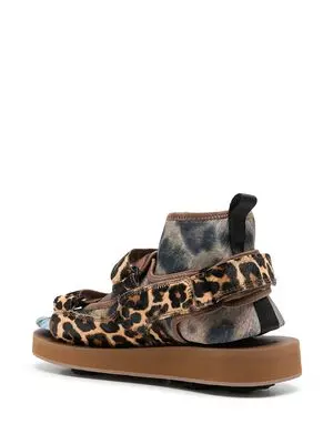 DOUBLET Animal-foot Layered Sandals