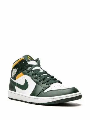 JORDAN Air 1 Mid Sonics Sneakers - Green