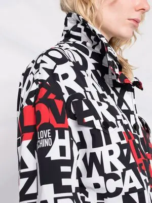 Moschino Alphabet-print Jacket
