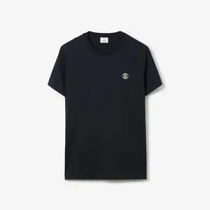 Burberry Cotton T-shirt Coal Blue
