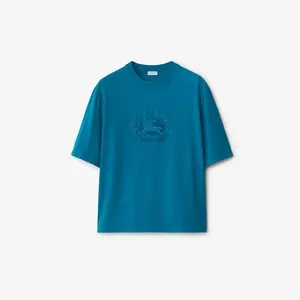 Burberry Cotton T-shirt Kingfisher