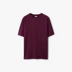 Burberry Cotton T-shirt Plum