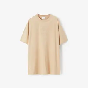Burberry Cotton T-shirt Soft Fawn