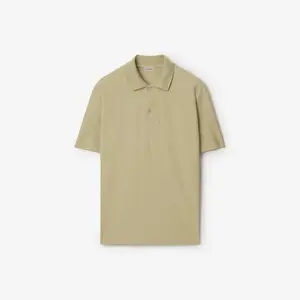 Burberry Cotton Polo Shirt Hunter