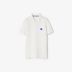 Burberry Cotton Polo Shirt Salt