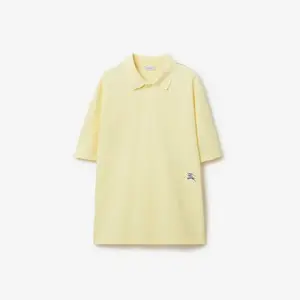 Burberry Cotton Polo Shirt Sherbet