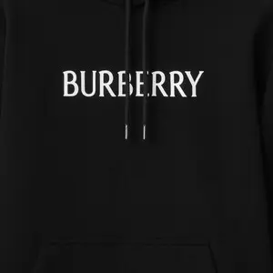 Burberry Logo Cotton Hoodie