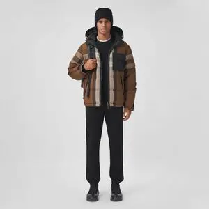 Burberry Reversible Check Nylon Puffer Jacket