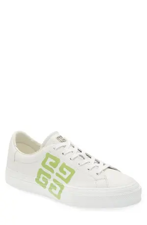 Givenchy X Josh Smith City Sport Sneaker White/ Green