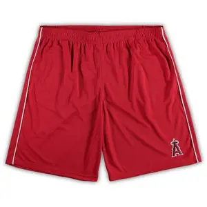 Profile Los Angeles Angels Big & Tall Mesh Shorts