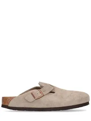 BIRKENSTOCK Boston Soft Suede Sandals
