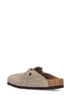 BIRKENSTOCK Boston Soft Suede Sandals