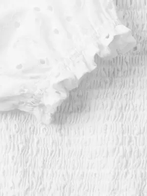 Likely Hanner Eyelet Lace Crop Top