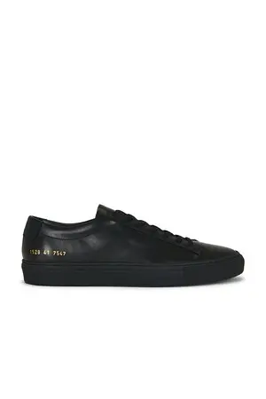 COMMON PROJECTS Original Leather Achilles Low - Black