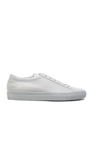 COMMON PROJECTS Original Leather Achilles Low - Grey