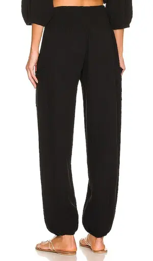 BOBI Relaxed Fit Cotton Gauze Pant