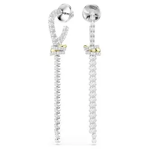 SWAROVSKI Hyperbola Drop Earrings - White