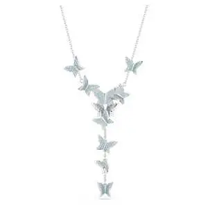 SWAROVSKI Idyllia Lilia Y Necklace - Blue