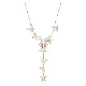 SWAROVSKI Swarovski Idyllia Lilia Y Necklace White