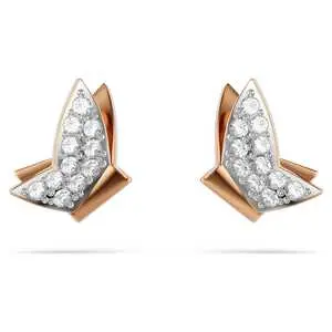 SWAROVSKI Idyllia Lilia Stud Earrings - White