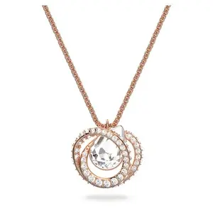 SWAROVSKI Generation Rhodium-plated Pendant - White