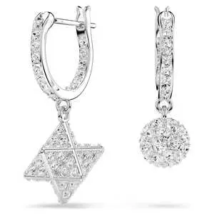 SWAROVSKI Dextera Drop Earrings - White