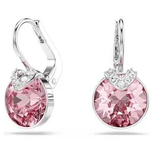 SWAROVSKI Swarovski Bella V Drop Earrings Pink