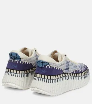 Chloé Nama Mesh Sneakers - Blue