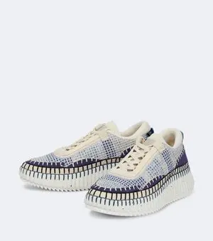 Chloé Nama Mesh Sneakers - Blue