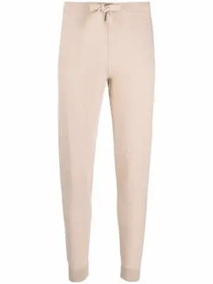 PAULA Tapered-leg Cashmere Trousers