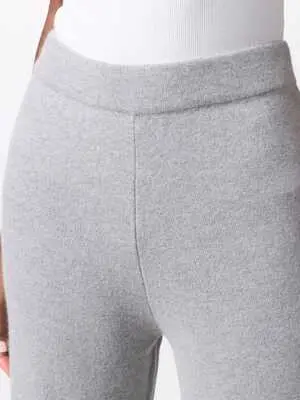 PAULA Wide-leg Cashmere Trousers - Grey