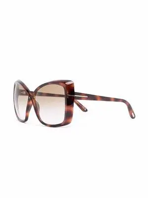 TOM FORD Ft0943 Jasmin Sunglasses - Brown | Editorialist display picture 2