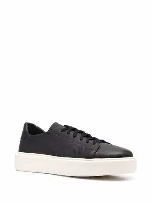 HENDERSON BARACCO Pebbled Low-top Sneakers