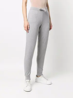 PAULA Tapered-leg Cashmere Trousers