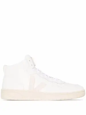 VEJA V-15 Cwl High-top Sneakers - White
